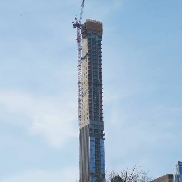 New images of SHoP’s skinny supertall at 111 West 57th Street show facade progress | 6sqft
