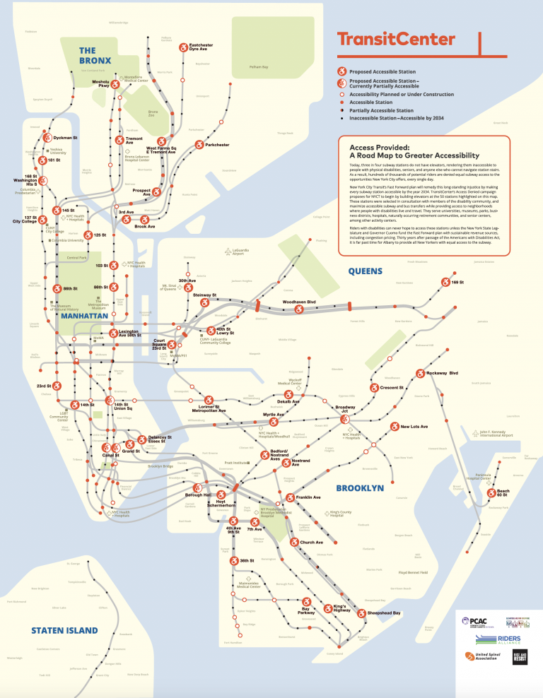 TransitCenter maps out the next 50 subway stations that should be made ...