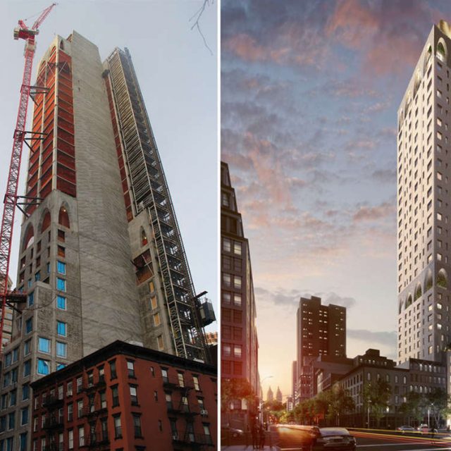 180 East 88th tower tops out at 524 feet, set to be tallest tower north ...