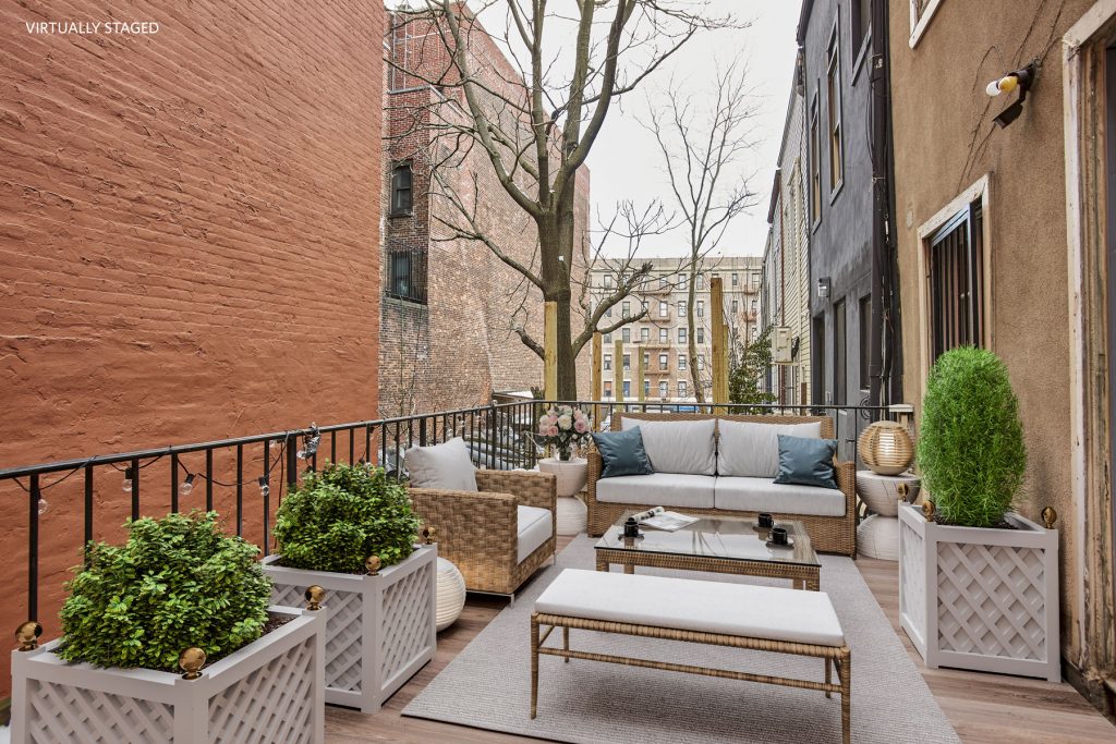 Step back in time in this charming row house on Washington Height's ...