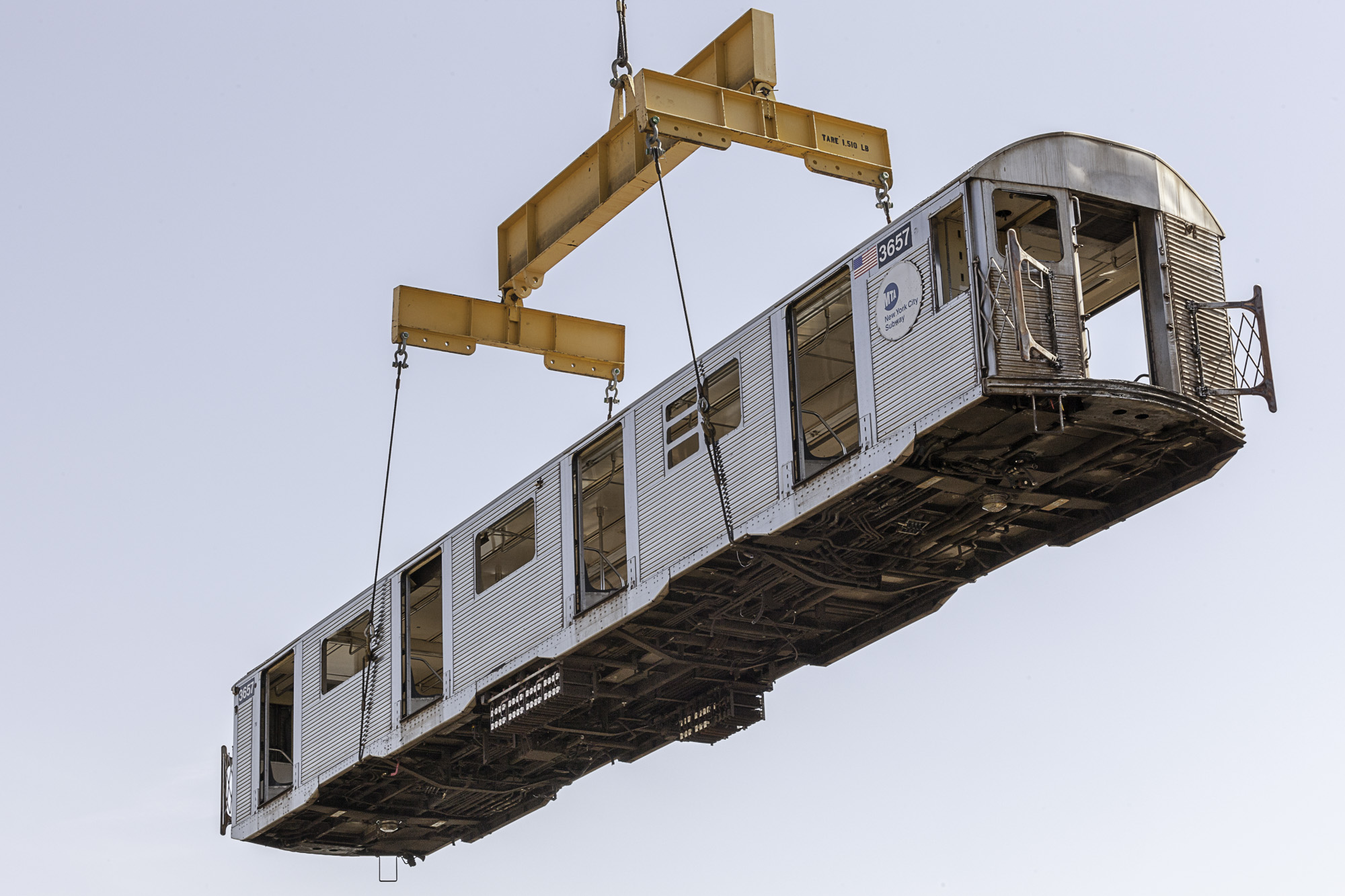 Photo exhibit shows 10 years of subway cars dropped in the Atlantic ...