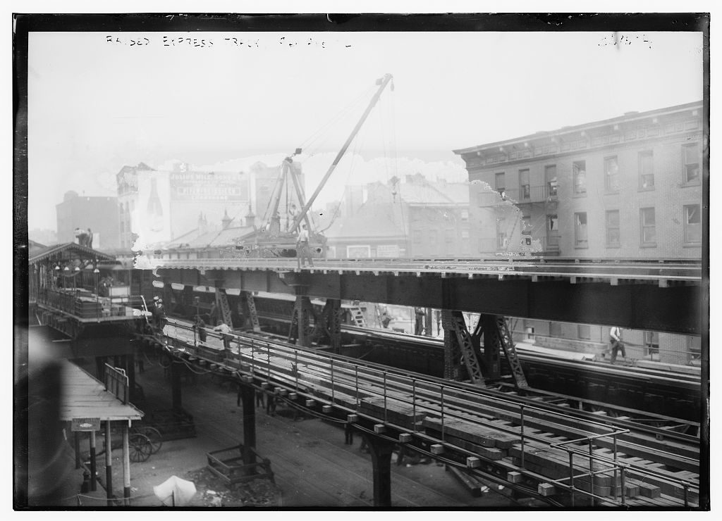 NYC's first elevated train and the nation's first streetcar began in ...