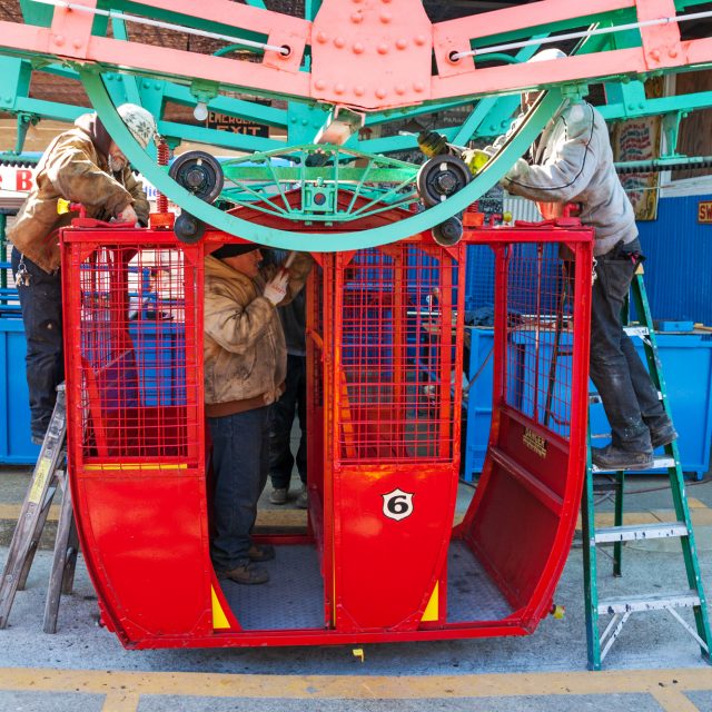 PHOTOS: See Coney Island's historic Wonder Wheel get ready for the ...