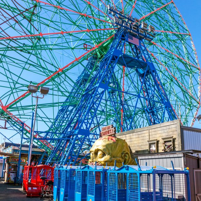 PHOTOS: See Coney Island's historic Wonder Wheel get ready for the ...