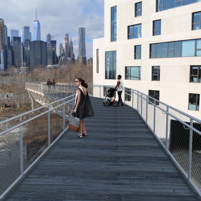 New renderings show rebuilt, non-bouncing Squibb Bridge pedestrian ...