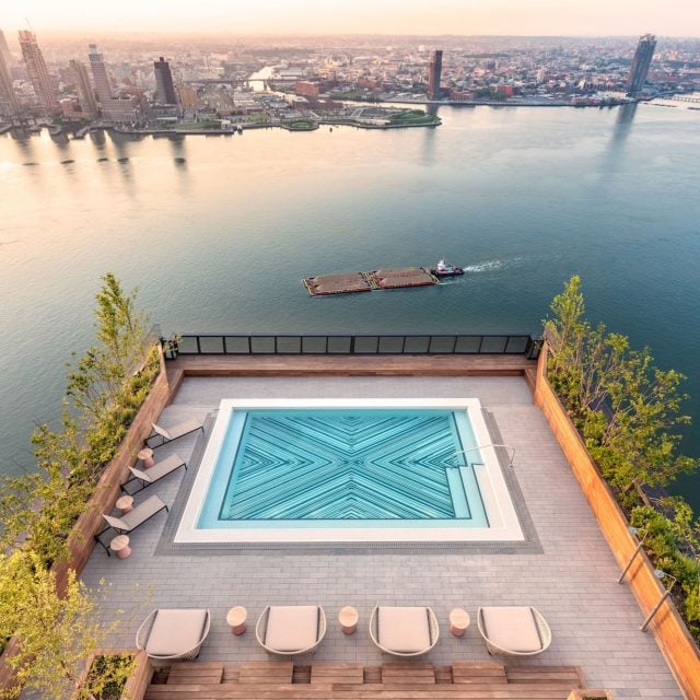 42nd-floor members-only rooftop pool reopens at the American Copper ...