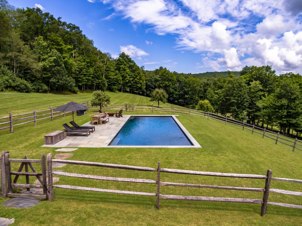 For $3M, this 125-acre upstate farm has a barn and a log cabin pool ...