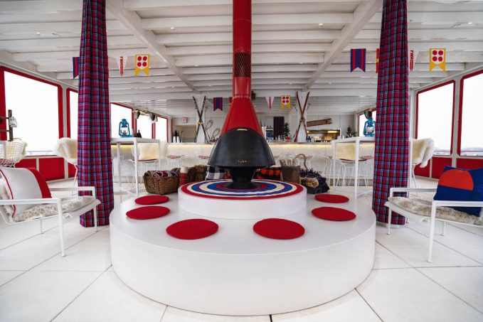 The TWA Hotel's rooftop is now a retro Alpine-themed retreat with a ...