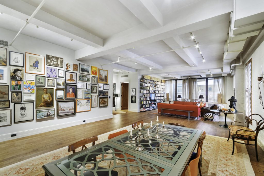 $5.2M Chelsea loft is a showcase of design talent, with endless room ...