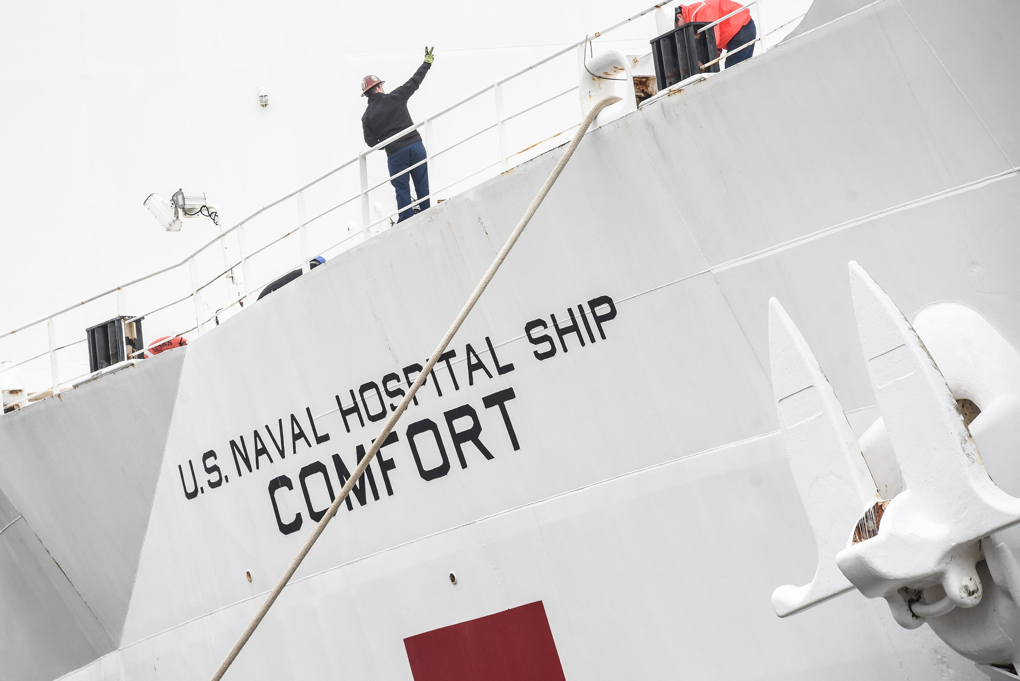 PHOTOS: USNS Comfort hospital ship arrives in NYC | 6sqft