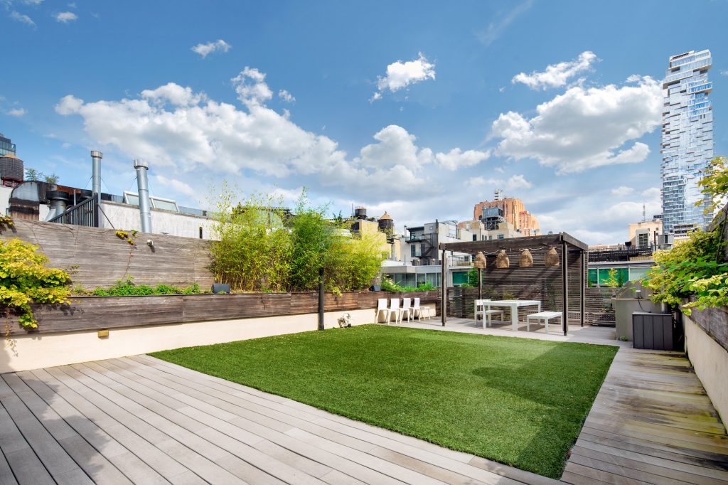 Two terraces and a grassy rooftop oasis make this $7.85M Tribeca ...