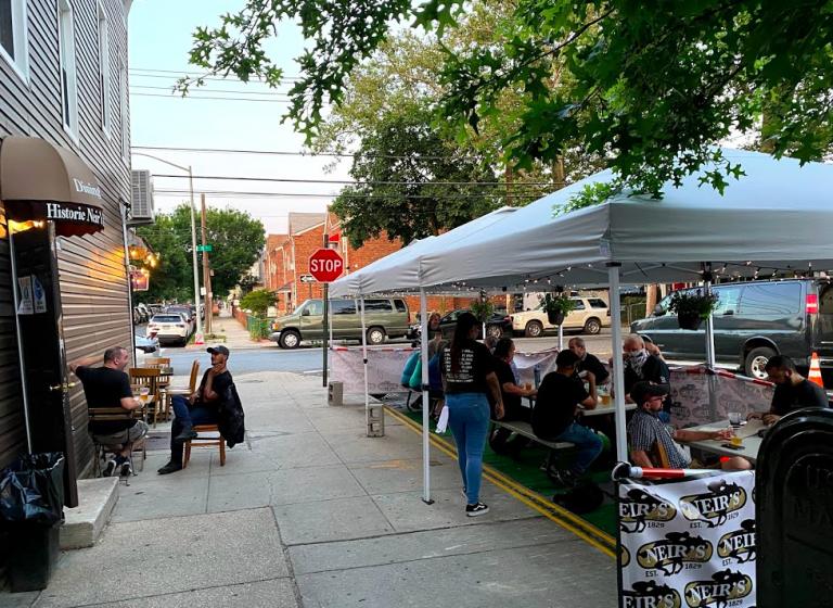 190-year-old Neir's Tavern reopens for outdoor dining in Woodhaven | 6sqft