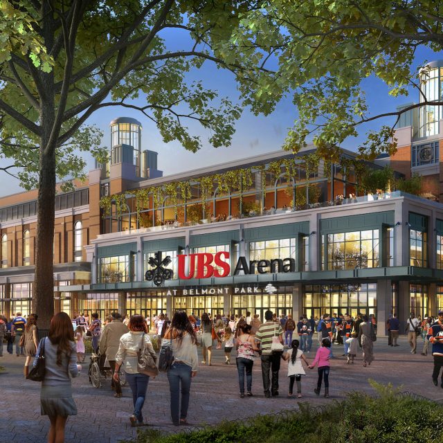 New looks and name for Islanders' home venue, UBS Arena at Belmont Park ...