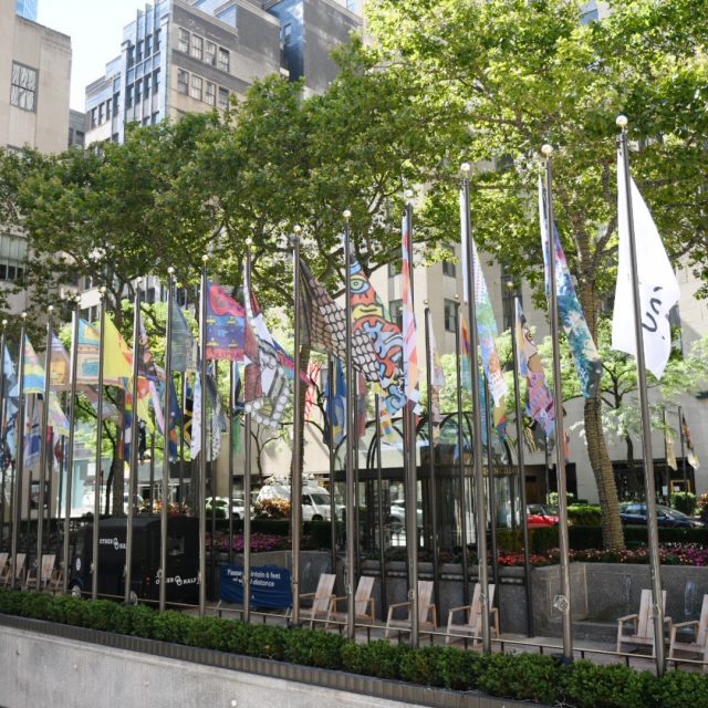 See the 193 new Rockefeller Center flags designed by the public | 6sqft