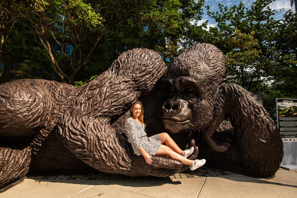 There's a giant gorilla sculpture in Hudson Yards | 6sqft