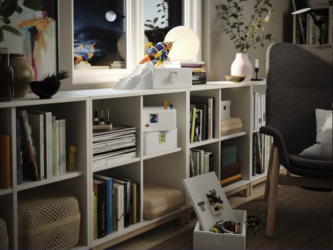 New IKEA, LEGO collaboration makes it fun to clean up toys | 6sqft