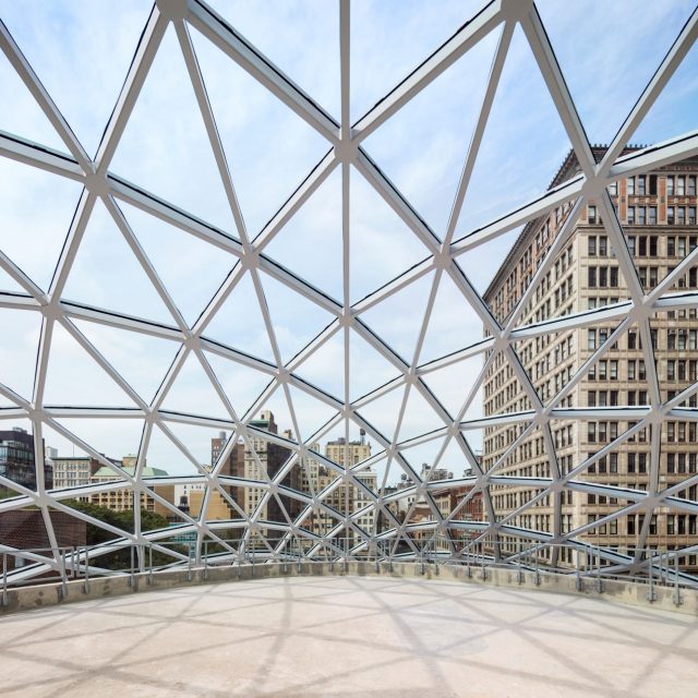 Go inside the new glass dome atop Union Square’s Tammany Hall | 6sqft