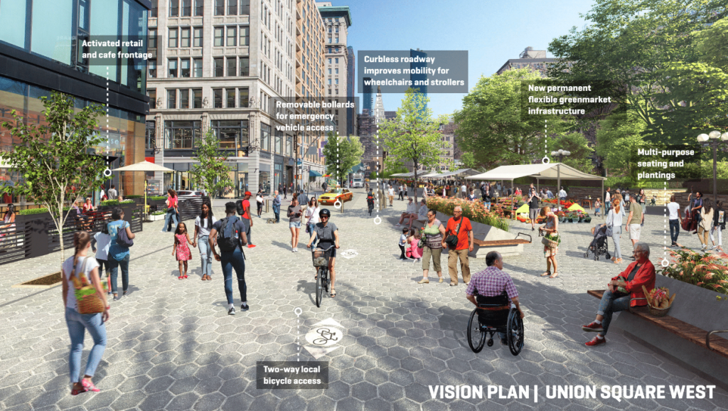 $100M proposal aims to turn Union Square into NYC's 'most accessible ...