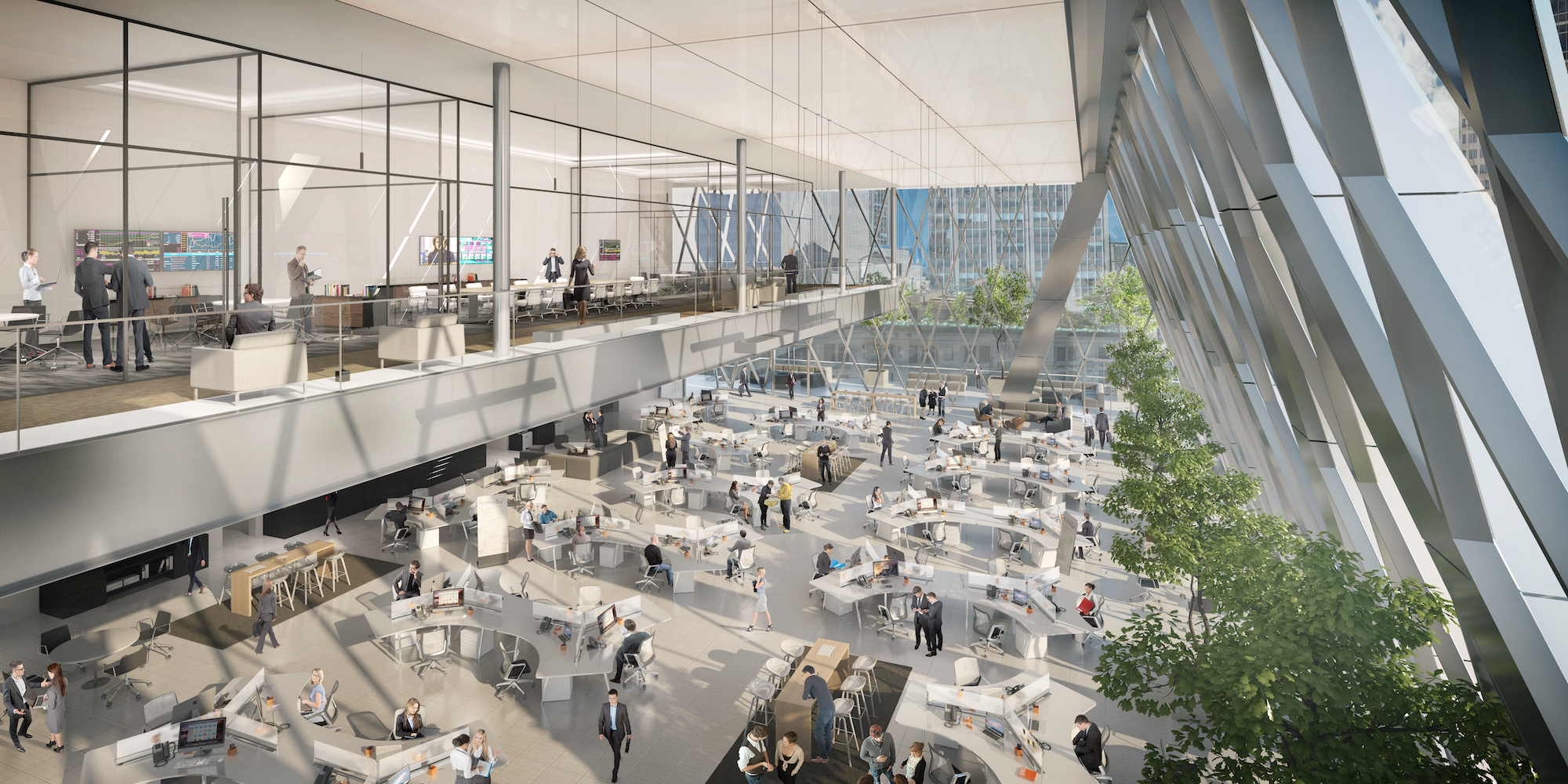 Norman Foster's splashy new office tower at 425 Park Avenue nears ...