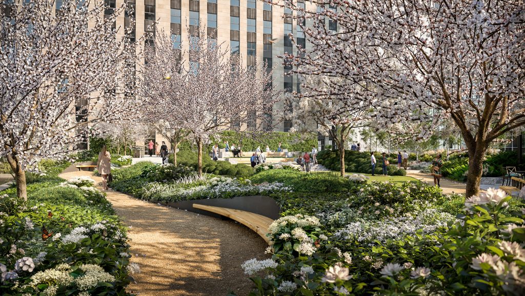 Radio City Music Hall is getting a rooftop park and skybridge | 6sqft