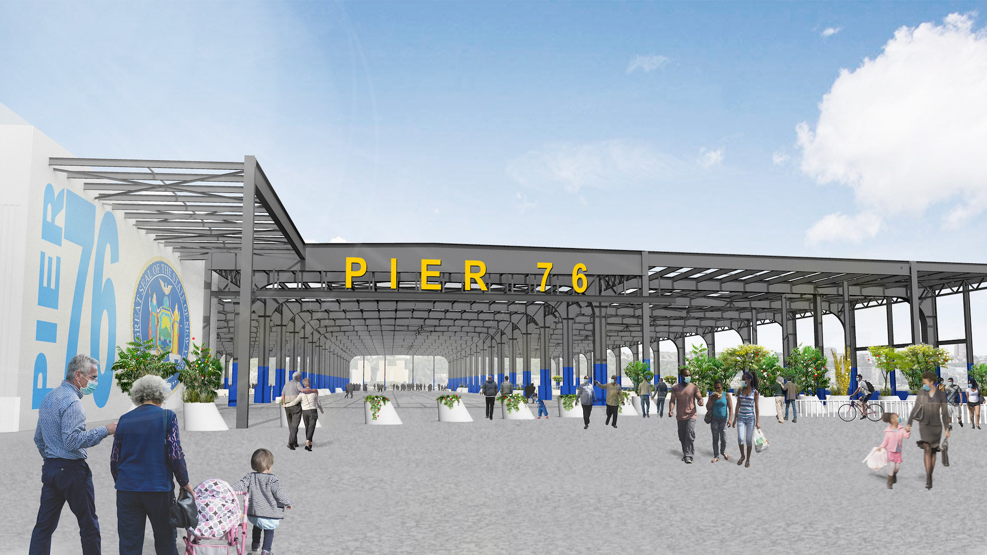 Pier 76 development project > who's paying for it? (New York, Hudson ...