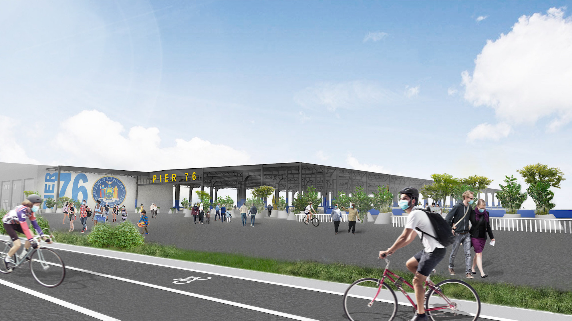 Hudson River tow pound at Pier 76 to open as a public park in June | 6sqft