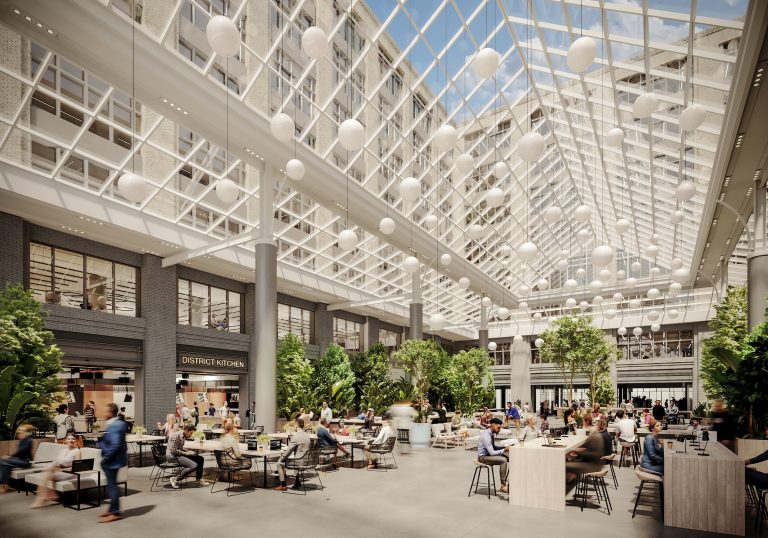 Jersey City's Harborside complex reveals waterfront outdoor space and ...
