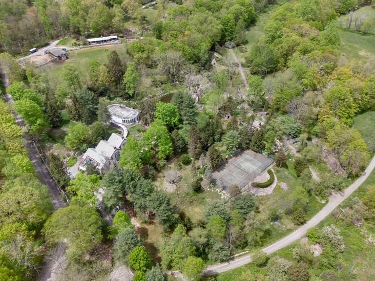 Designed by Paul Mayén, this $4.2M upstate oasis sits on 14 acres with ...
