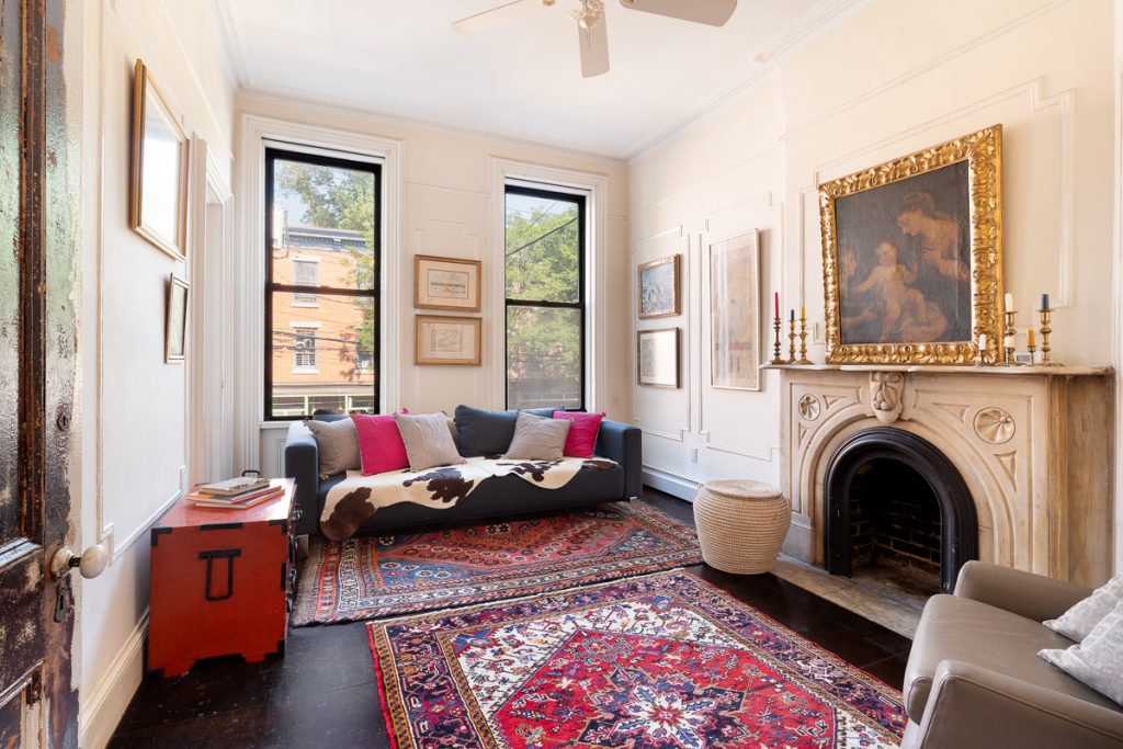 $2.9M Red Hook rowhouse with a live-work setup has rough-hewn details ...