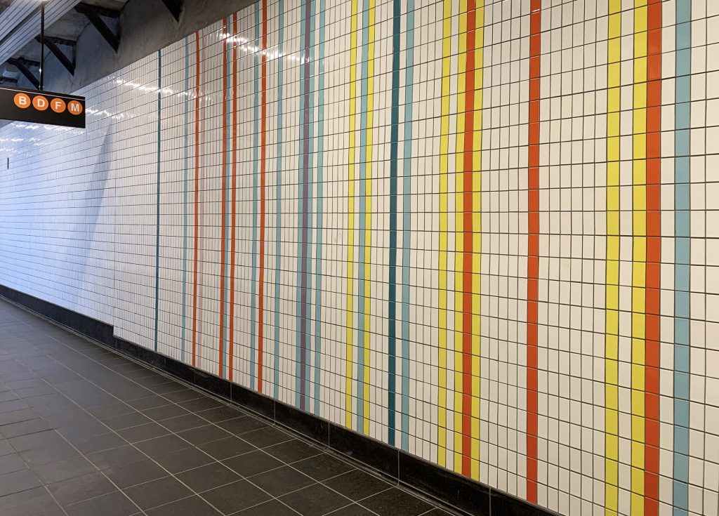 Colorful 'Soundsuits' mosaics by Nick Cave revealed at 42nd Street ...