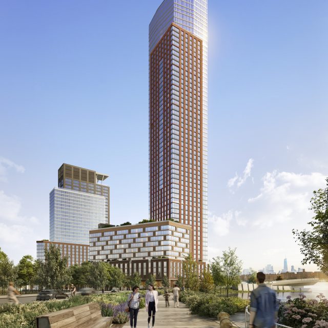 See the 1,100-unit Gotham Point towers coming to the Long Island City ...