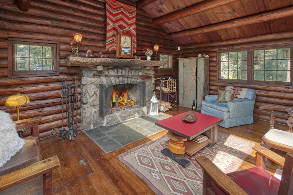 This century-old Adirondack-style log cabin can be your upstate retreat ...