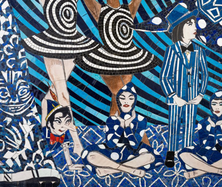 MTA unveils colorful new subway mosaics at Bedford and 1st Avenue L ...