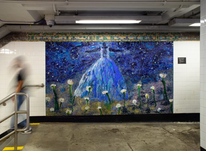 MTA unveils colorful new subway mosaics at Bedford and 1st Avenue L ...