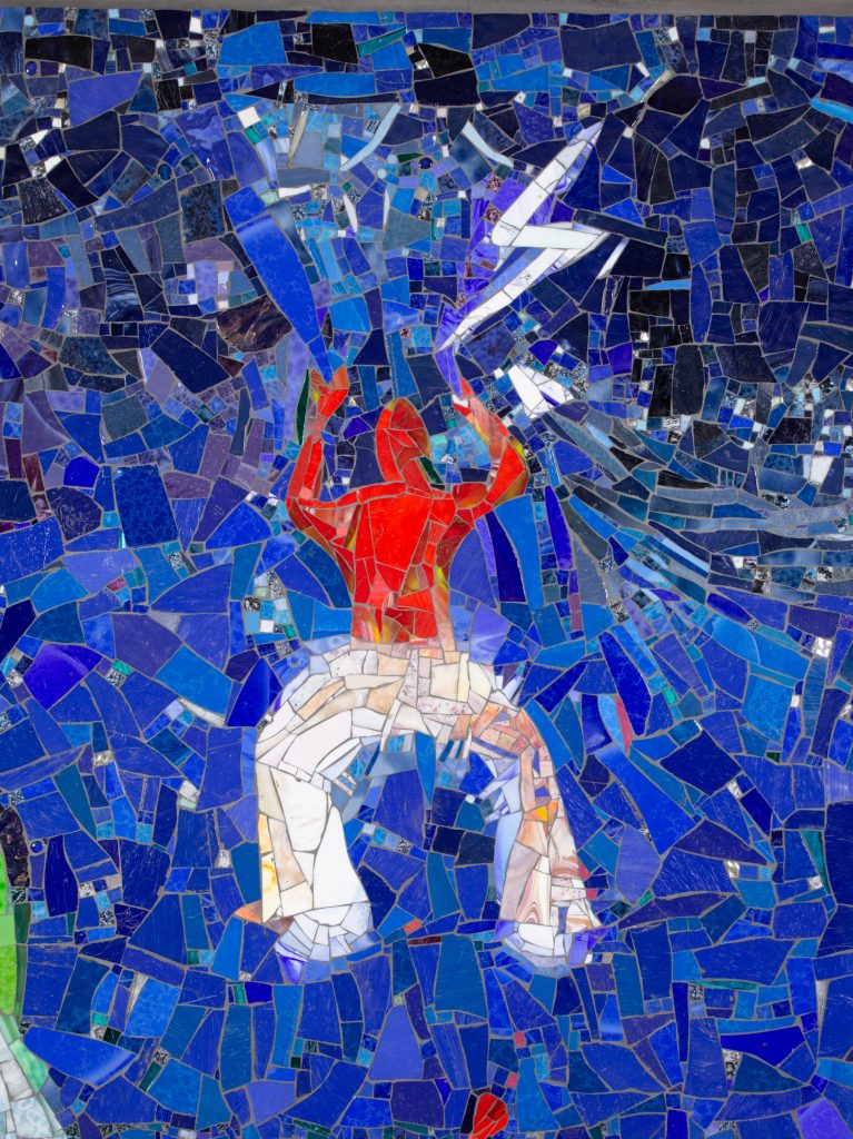 MTA unveils colorful new subway mosaics at Bedford and 1st Avenue L ...