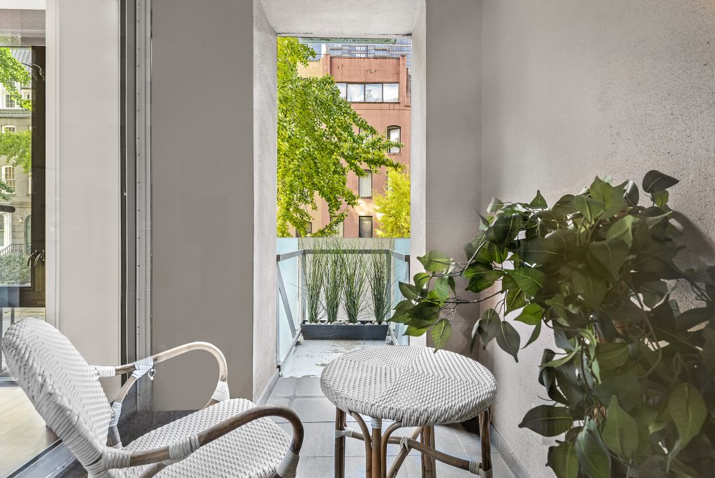Turtle Bay two-bedroom with pair of enclosed terraces asks $1.9M | 6sqft