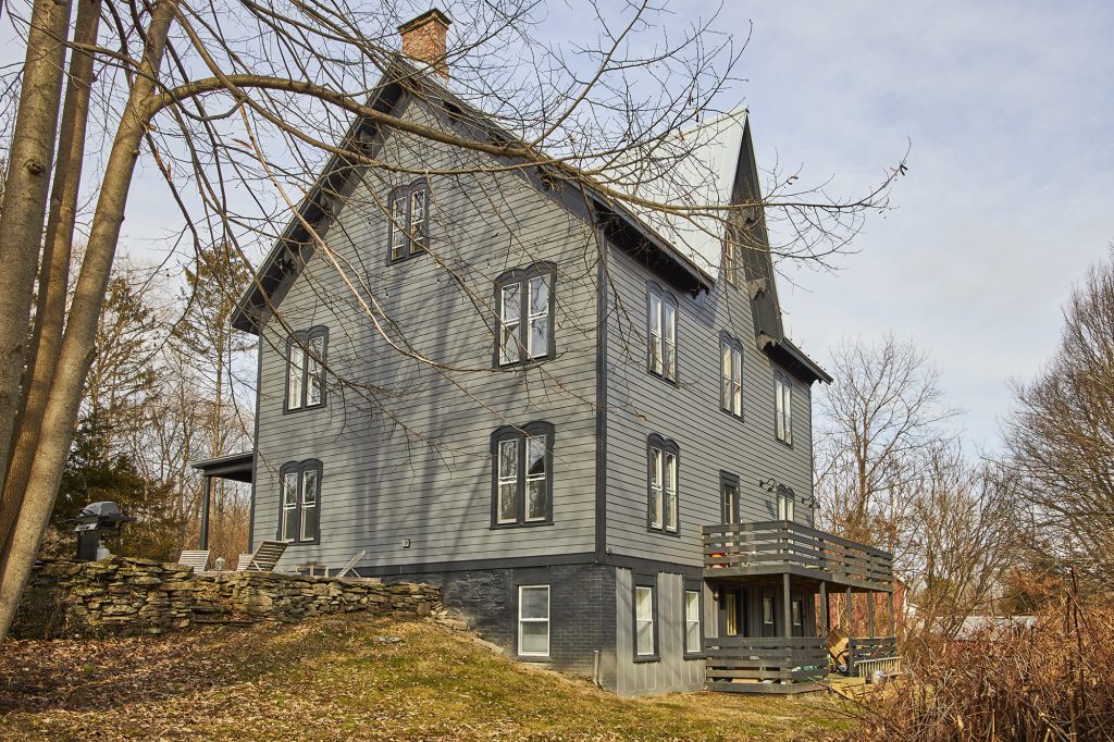 For $850K, this artist-renovated upstate Gothic farmhouse has a ...