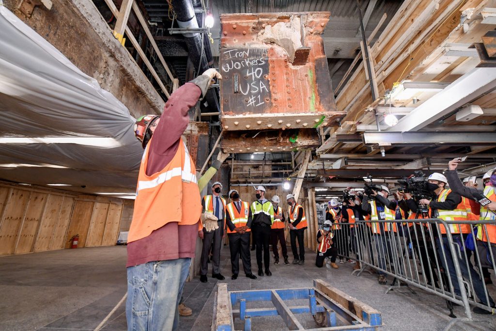 Penn Station's transformation takes next steps with removal of low ...