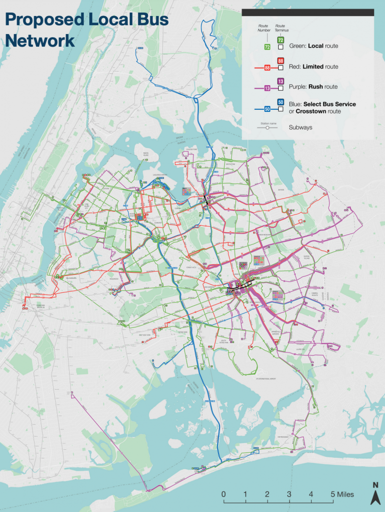 MTA releases revised design for new bus network in Queens | 6sqft