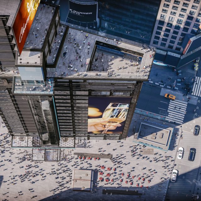 $500M One Times Square revamp includes outdoor viewing deck, museum ...