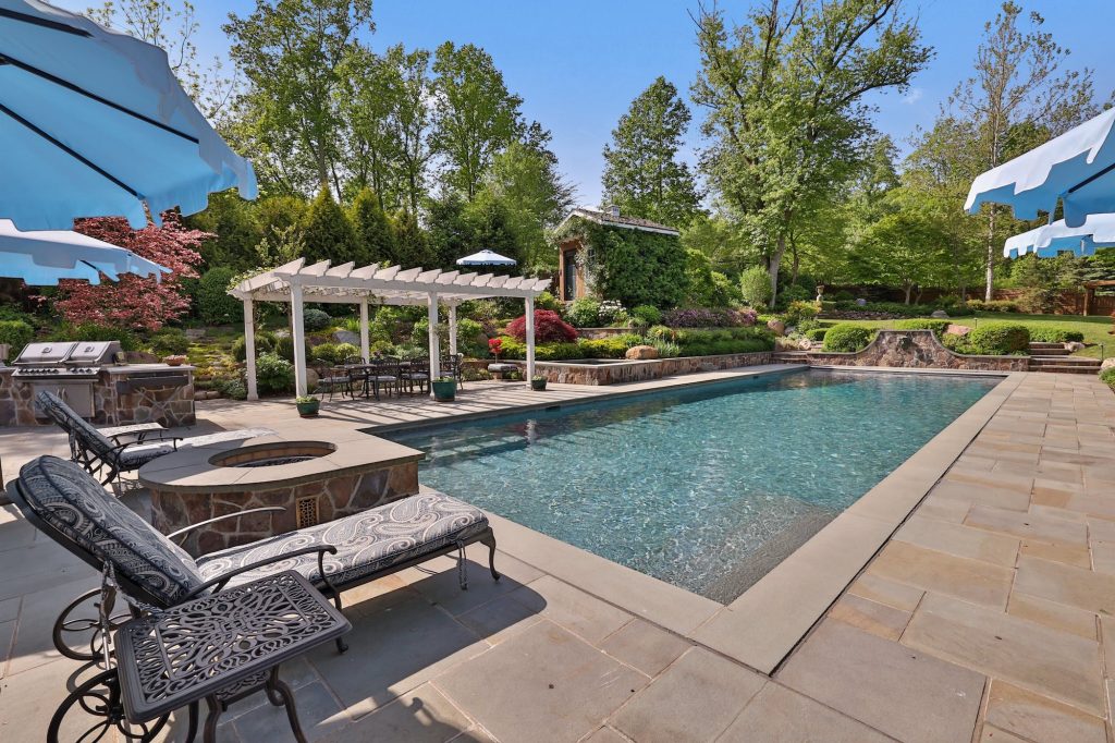 $1.6M upstate Dutch Colonial home is summer-ready with a saltwater pool ...