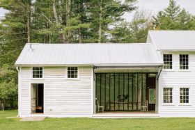 This $2.87M upstate 'floating farmhouse' is an 1800s home with walls of ...