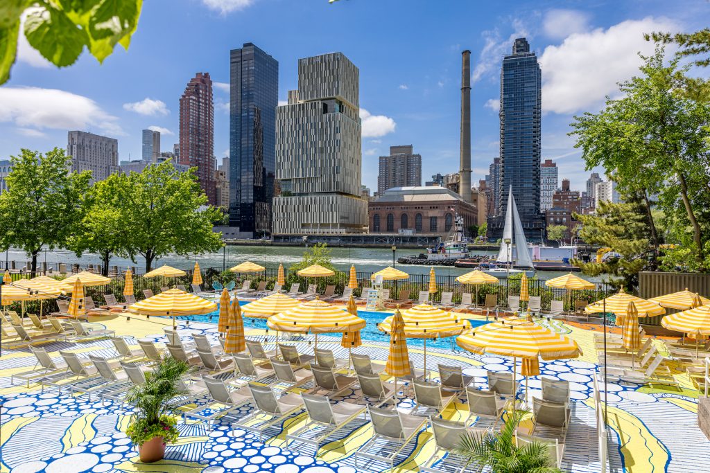 Manhattan Park's annual Pop-Up Pool Party gets a new mural, inspired by ...