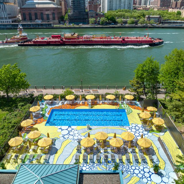 Manhattan Park's annual Pop-Up Pool Party gets a new mural, inspired by ...