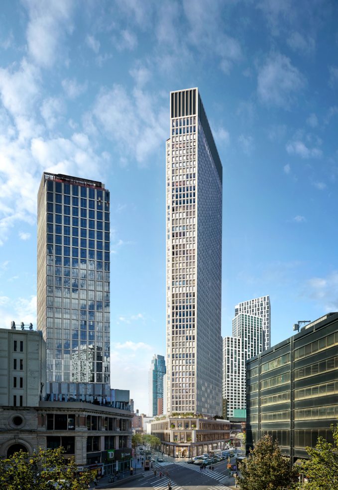 600-foot-tall luxury rental breaks ground in Downtown Brooklyn and ...