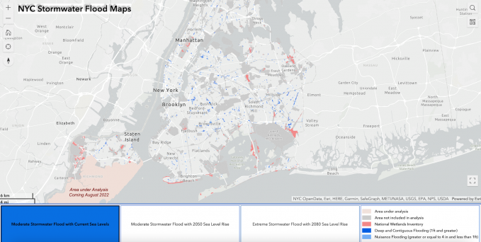 Flood zone maps & inflatable dams: NYC's plan to prepare New Yorkers ...