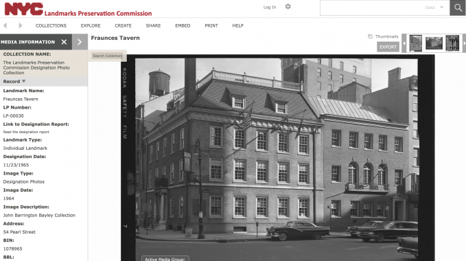Landmarks launches digital photo archive of NYC landmarks and historic ...