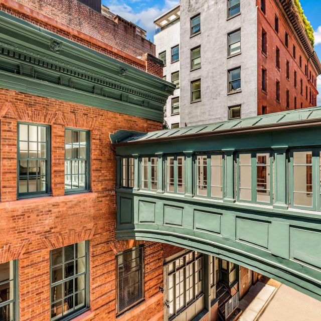 Tribeca's historic skybridge building finally sells for $24M | 6sqft