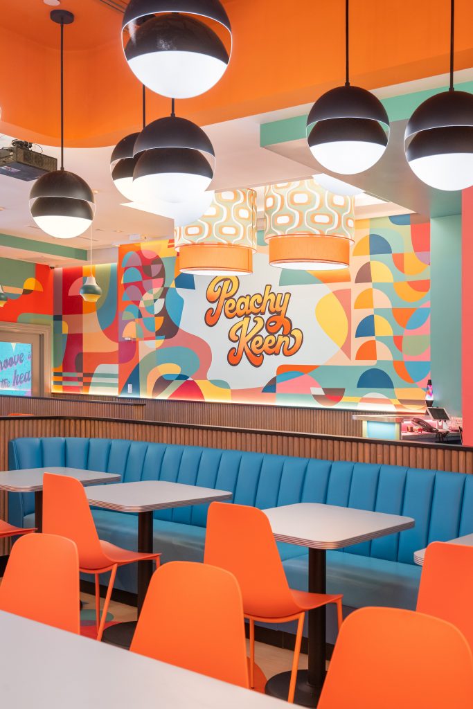 Inside Peachy Keen, a '70s-inspired Times Square restaurant with far ...