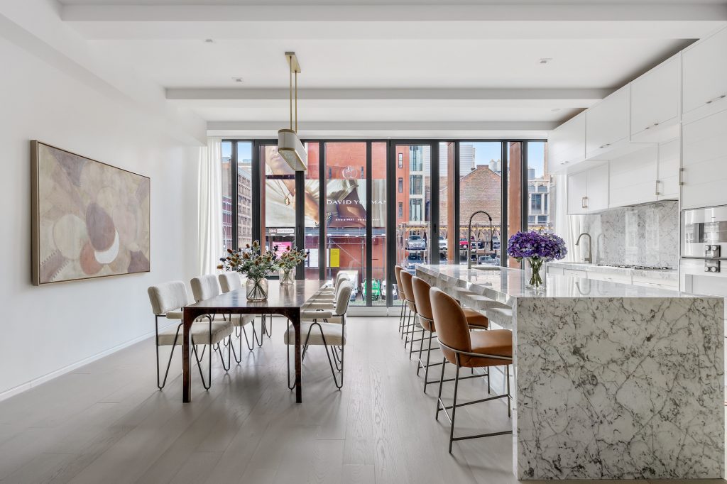 Boutique Noho condo relaunches sales with stylish $8M duplex | 6sqft